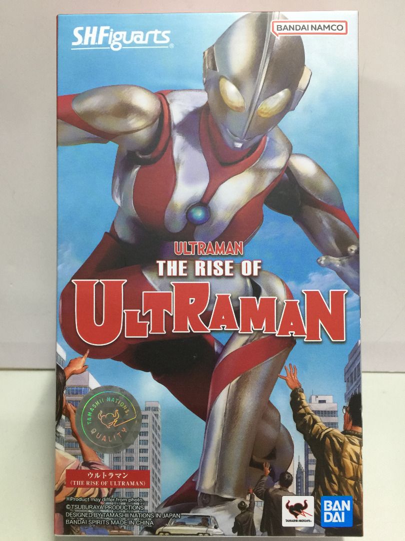 BANDAI S.H.Figuarts ULTRAMAN THE RISE OF ULTRAMAN Simple style & Heroic ...