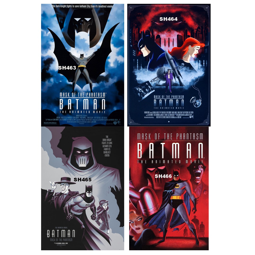 BATMAN MASK OF THE PHANTASM POSTERS (1993), Hobbies & Toys, Memorabilia ...