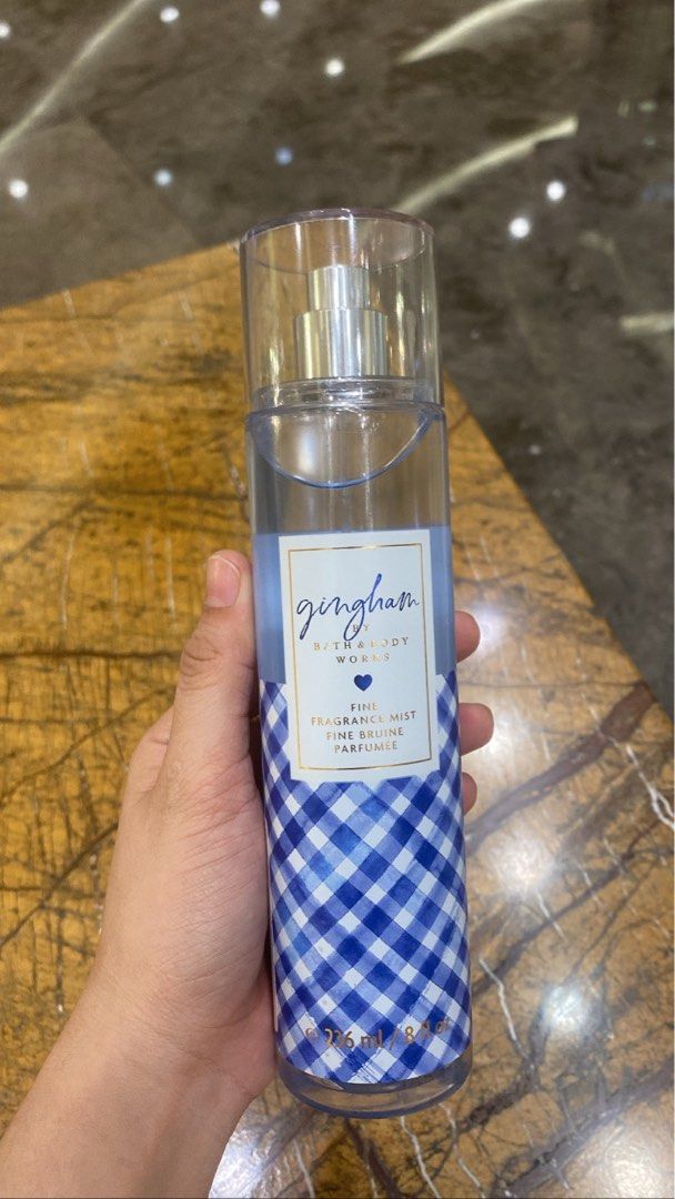 BBW GINGHAM FRAGRANCE MIST, Kesehatan & Kecantikan, Parfum, Kuku & Lainnya di Carousell