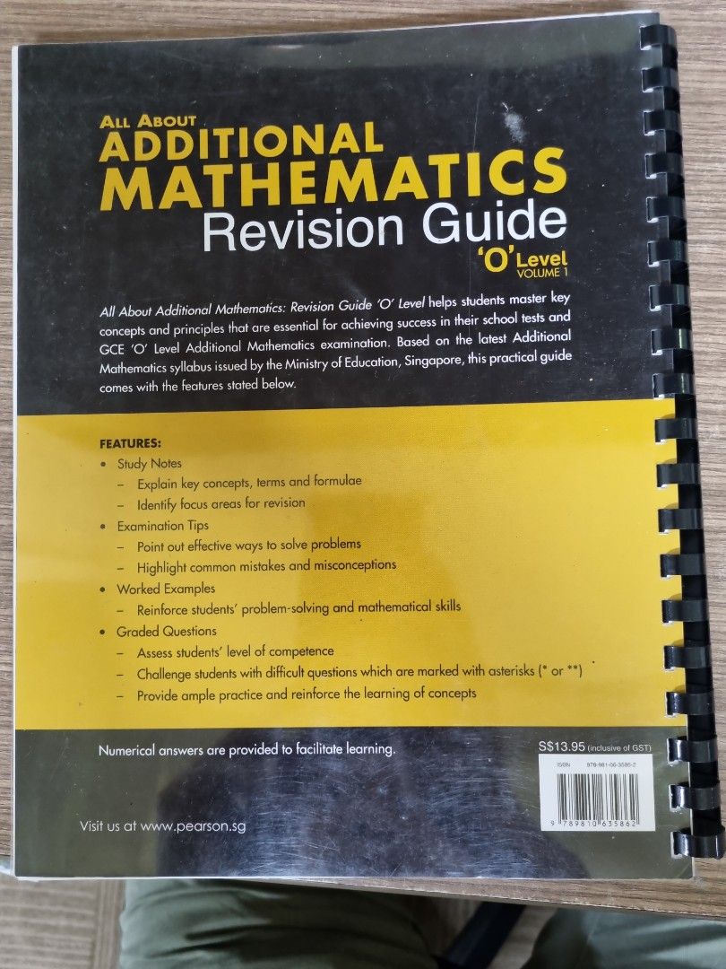 Beautiful Pearson. A.Math. Vol 1., Hobbies & Toys, Books & Magazines ...