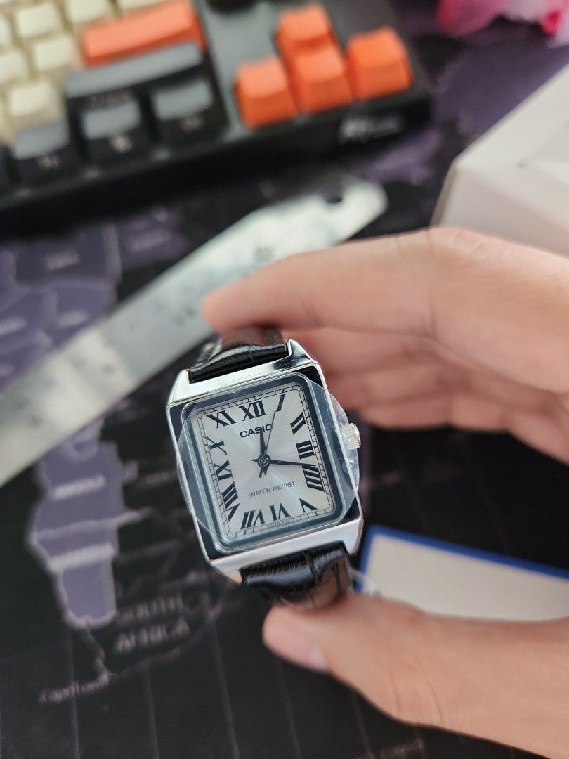 BNWT Casio Tank LTP-V007L, Luxury, Watches on Carousell