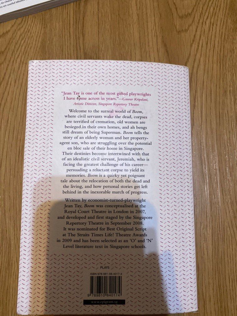 boom by jean tay, Hobbies & Toys, Books & Magazines, Fiction & Non ...