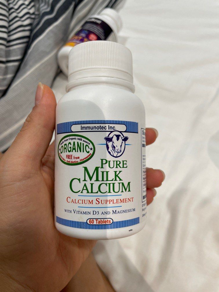 Brand new Pure milk calcium pills, Health & Nutrition, Health ...