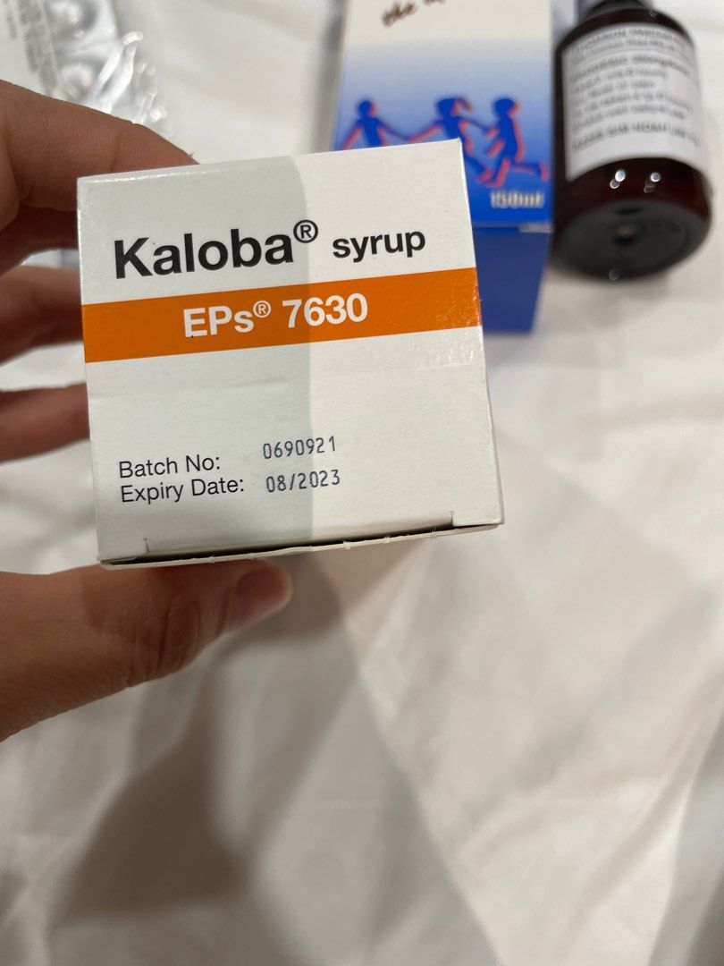 Brand new unopened Kaloba syrup 100 ml, Babies & Kids, Nursing ...