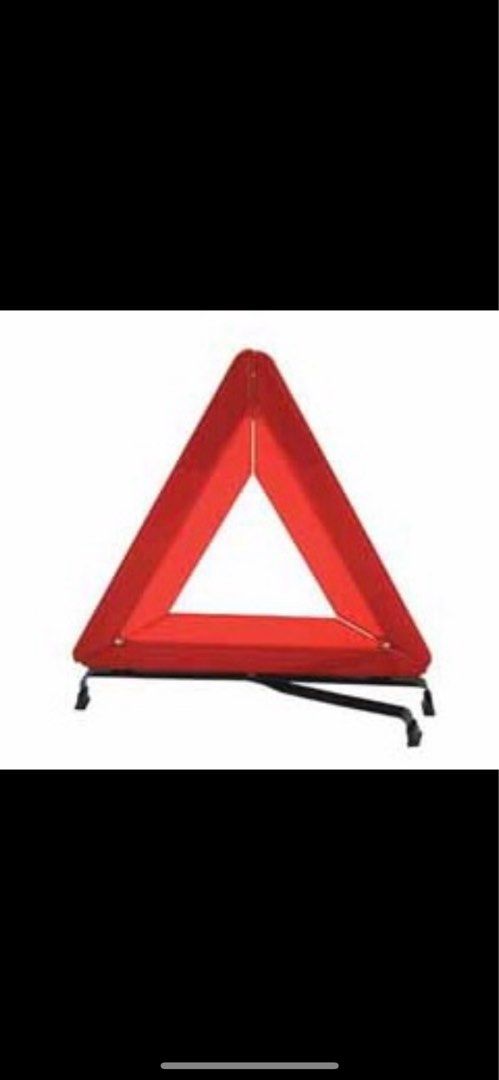 Breakdown triangle sign, Car Accessories, Accessories on Carousell