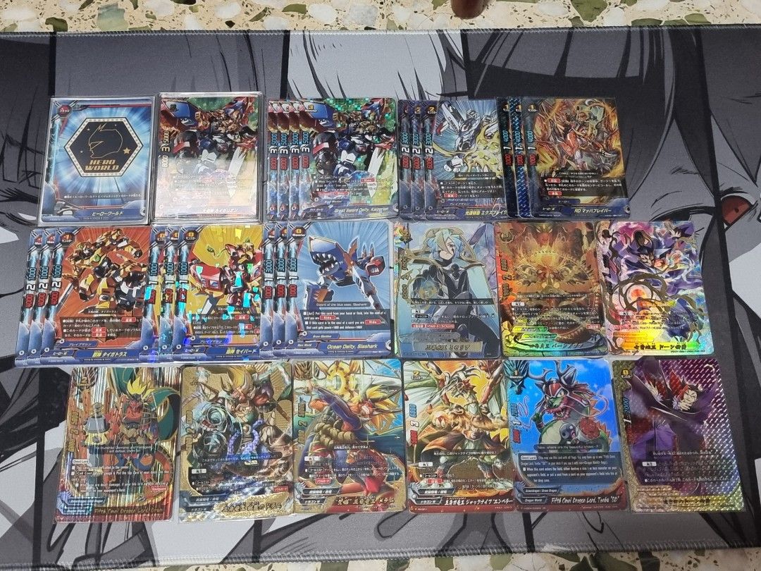 Buddyfight, Old Hero World Kaizerion Deck (Eng/JP), Hobbies & Toys ...