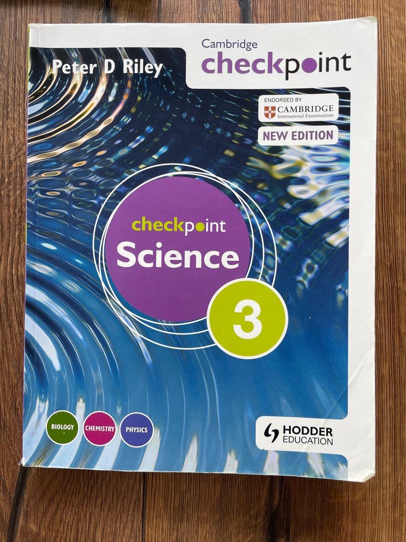 Cambridge Checkpoint Science TEXTBOOK 3, Hobbies & Toys, Books ...