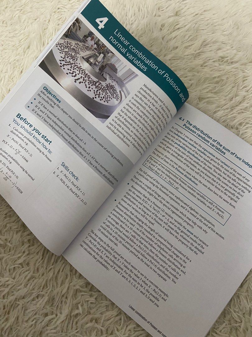 Cambridge Statistics (S2) textbook, Hobbies & Toys, Books & Magazines ...