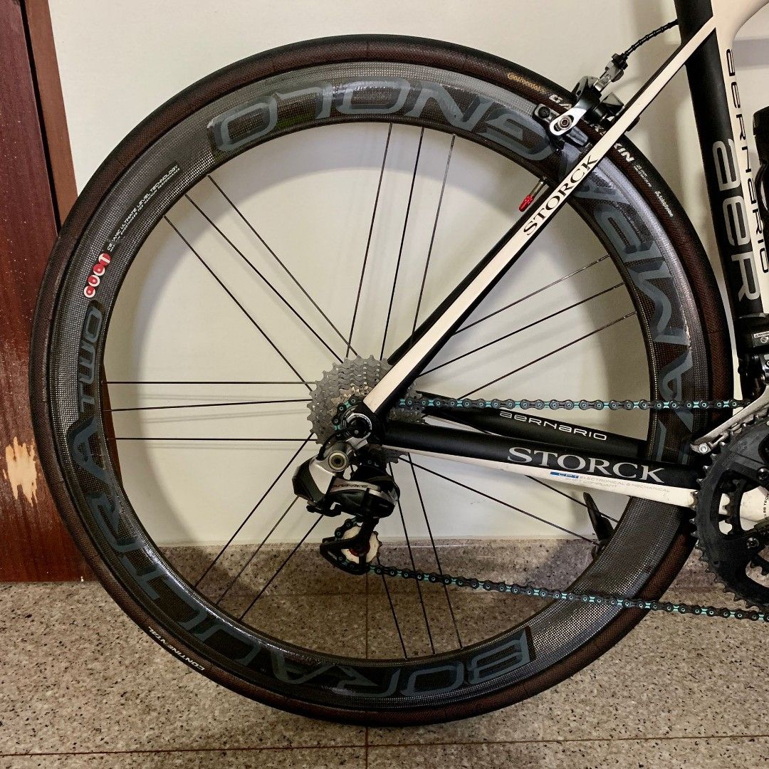 Campagnolo Bora Ultra 2 Tubular Carbon Wheelset Rim Brake with Campy ...