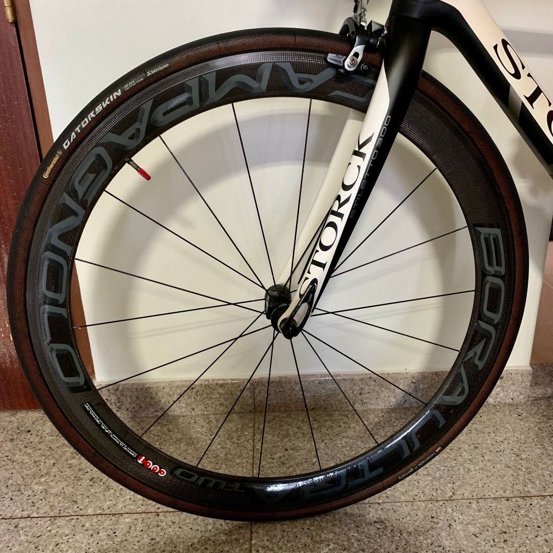 Campagnolo Bora Ultra 2 two tubular carbon wheelset rim brake (Changed ...