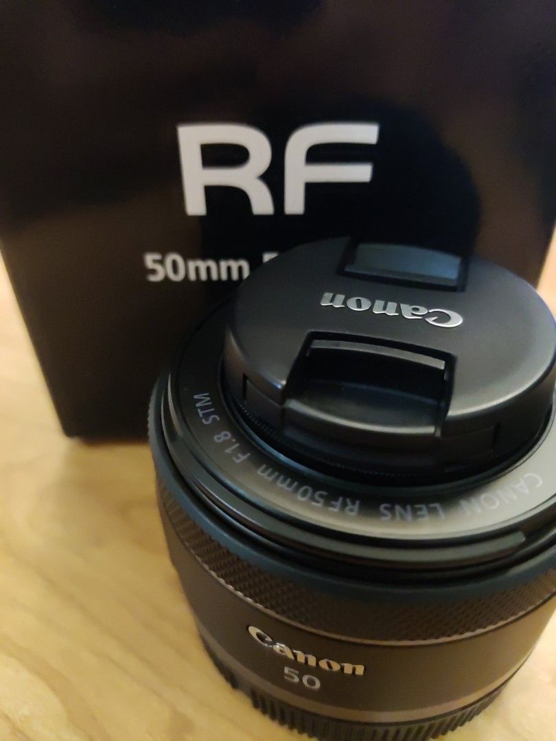 Canon RF 50 f1.8 STM, Photography, Lens & Kits on Carousell
