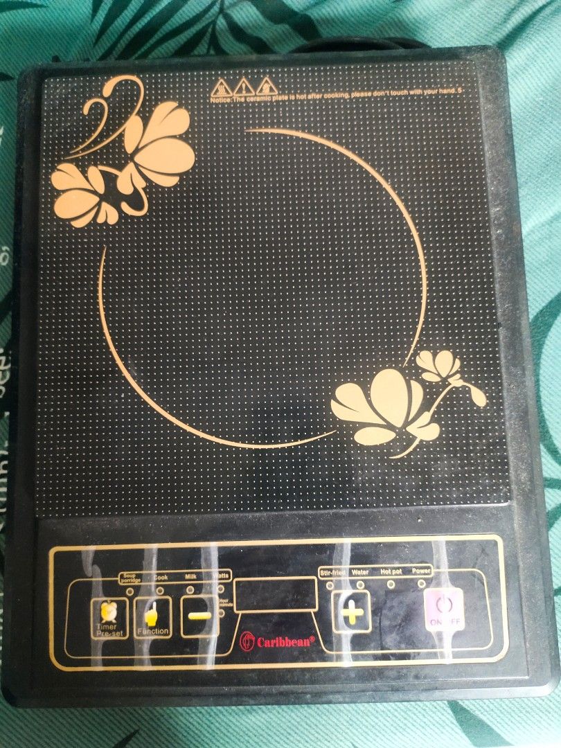 Caribbean induction stove - single, TV & Home Appliances, Kitchen ...