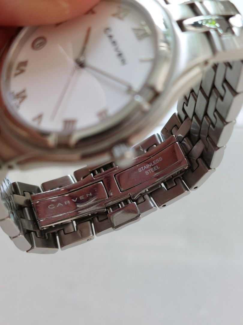 Carven Swiss Made 688 Series Ladies Women Luxury Stainless Steel Watch ...