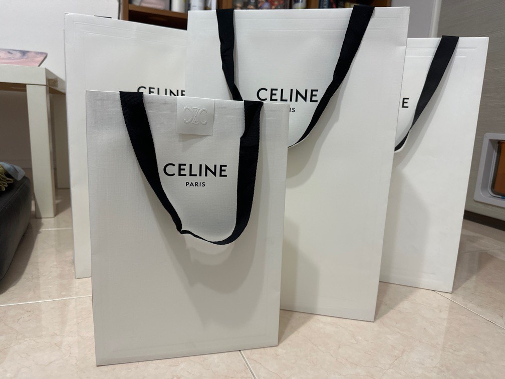 Celine paper bags, Luxury, Bags & Wallets on Carousell