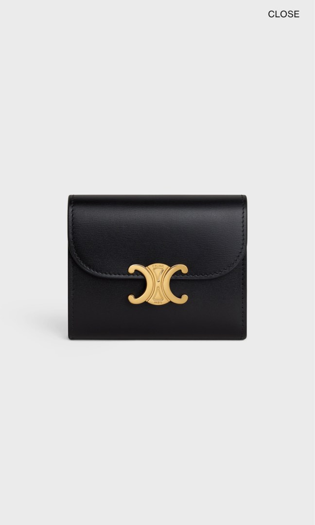 Celine small wallet triomphe, Women's Fashion, Bags & Wallets, Wallets ...