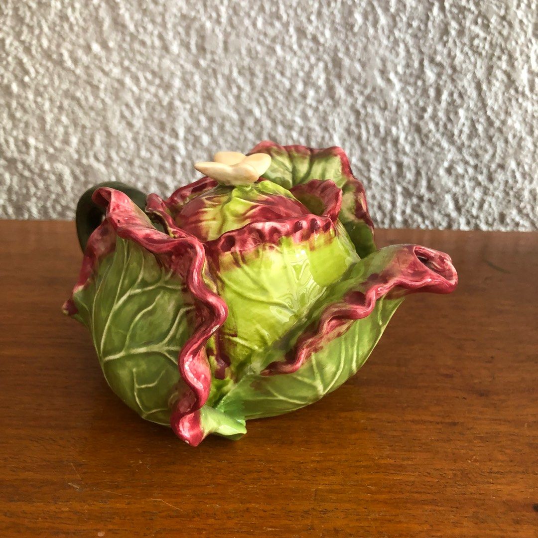 Ceramic Cabbage Teapot, Furniture & Home Living, Home Decor, Other Home ...
