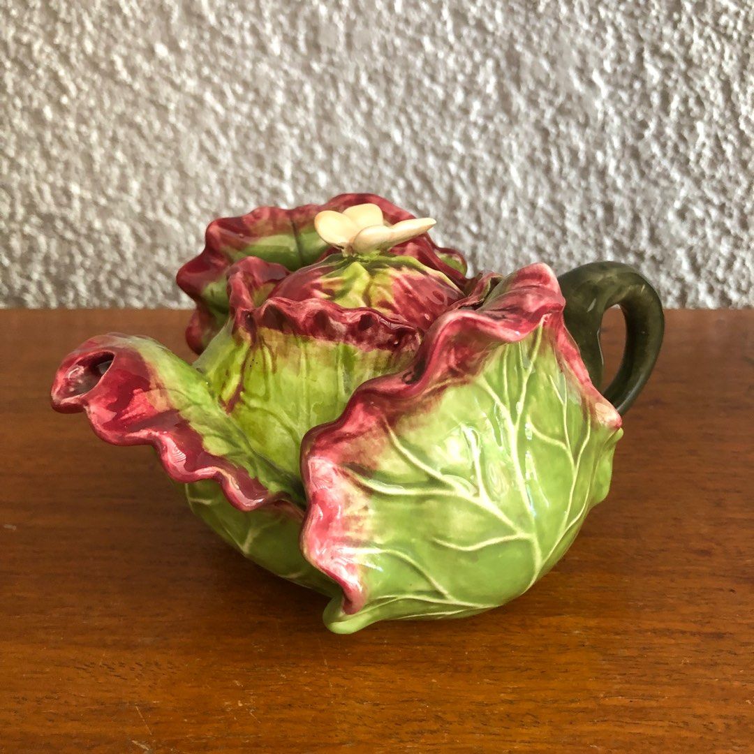 Ceramic Cabbage Teapot, Furniture & Home Living, Home Decor, Other Home ...