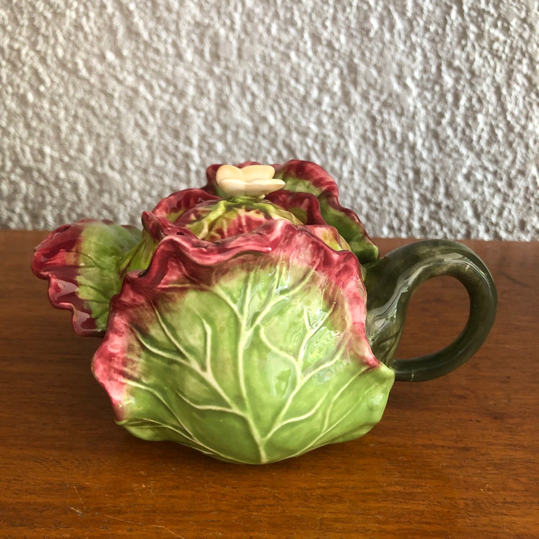 Ceramic Cabbage Teapot, Furniture & Home Living, Home Decor, Other Home ...