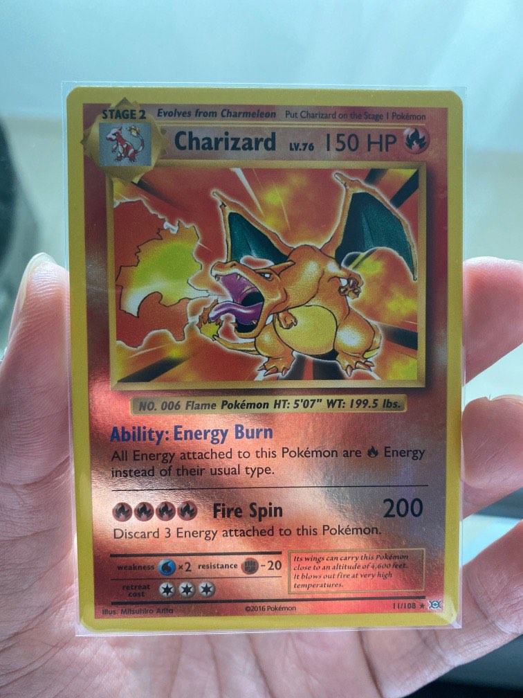 Charizard XY evolutions, Hobbies & Toys, Toys & Games on Carousell