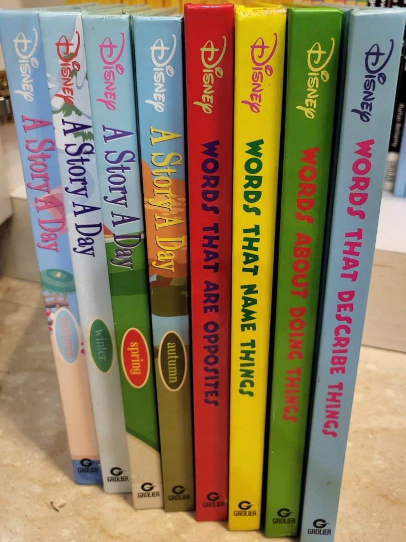 Children's Magic Disney English Vocabulary Thematic Set, Hobbies & Toys ...