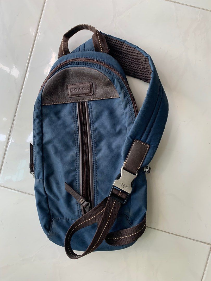 Coach men’s sling bag, Men's Fashion, Bags, Sling Bags on Carousell