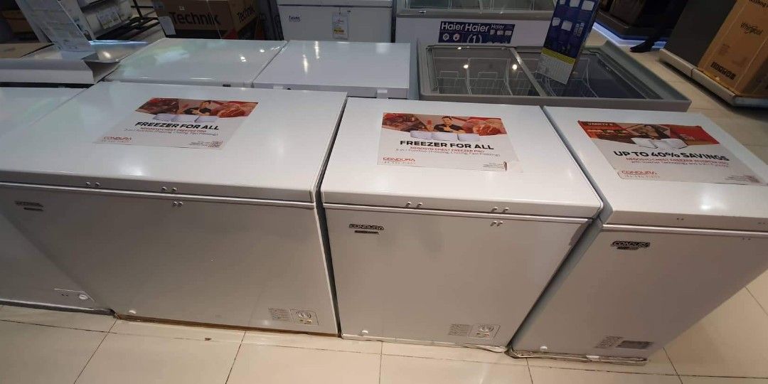 CONDURA CHEST FREEZER (INVERTER TYPE), TV & Home Appliances, Kitchen ...