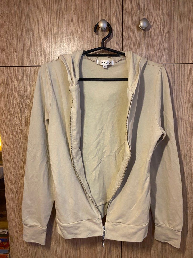 Cream-Colored Jacket, Women's Fashion, Coats, Jackets and Outerwear on ...