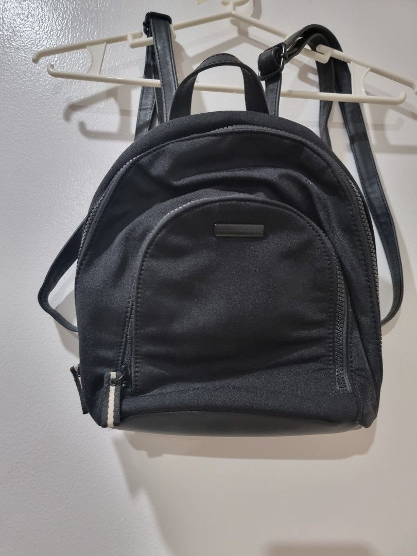 Cute small black backpack, Women's Fashion, Bags & Wallets, Backpacks ...