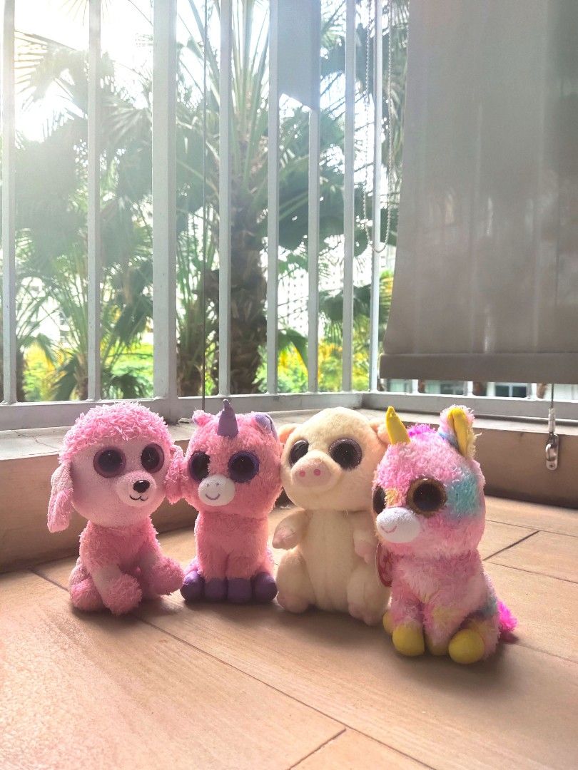 cute TY plushies in a bulk, Hobbies & Toys, Toys & Games on Carousell