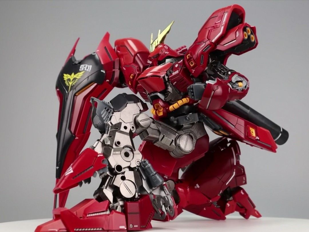 Diecast Metal Inner Frame for Bandai MG Sazabi Ver. Ka (Gundam Char's ...