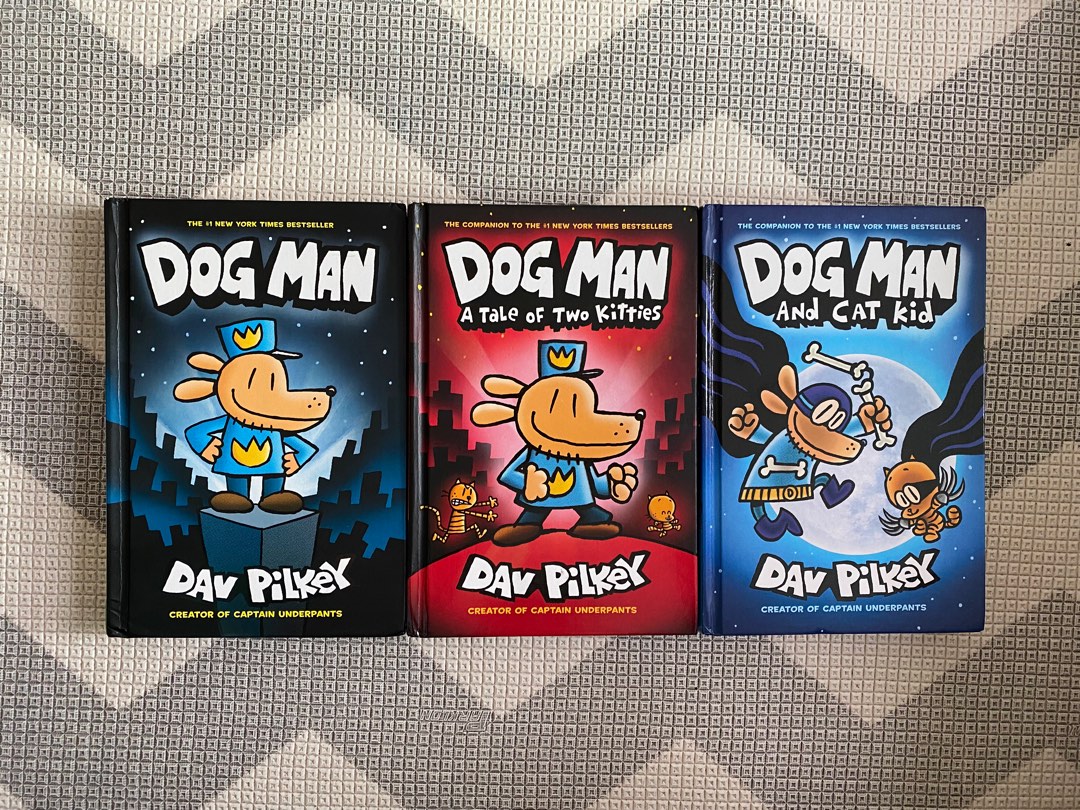 Dog Man Books 1 for $6, Hobbies & Toys, Books & Magazines, Fiction ...