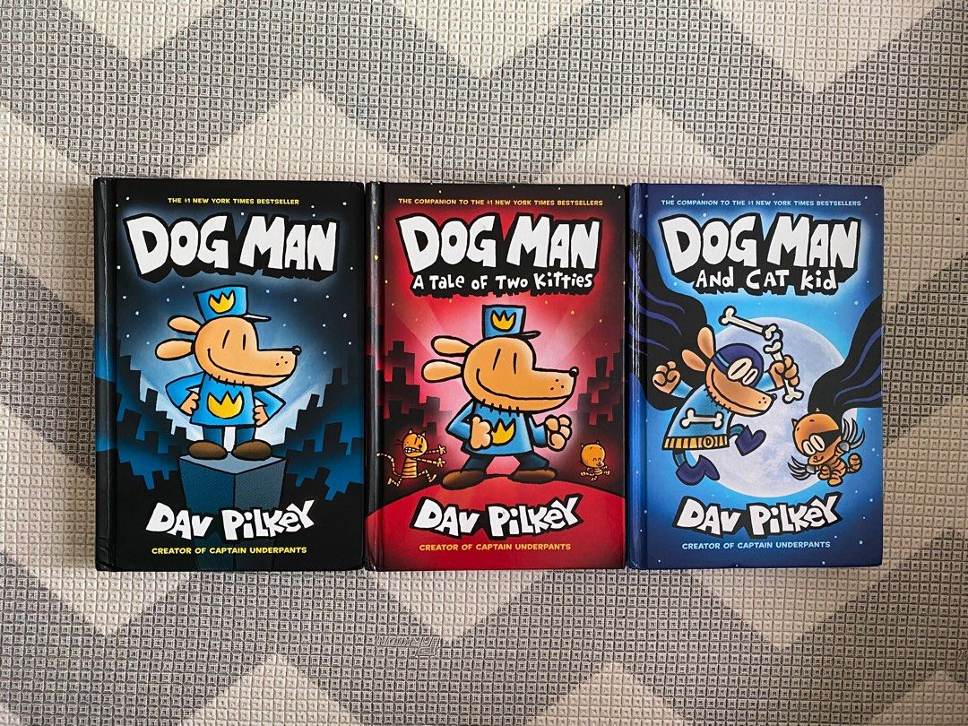 Dog Man Books 1 for $6, Hobbies & Toys, Books & Magazines, Fiction ...