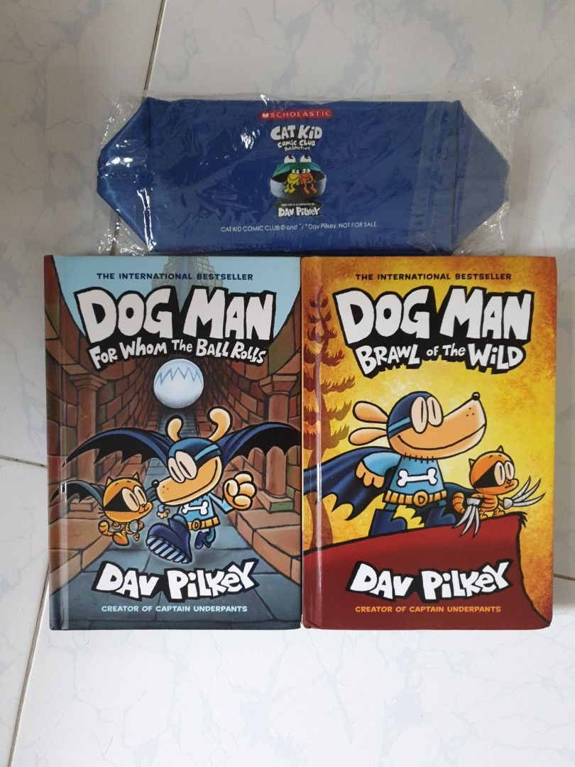 DOG MAN BRAWL OF THE WILD and DOG MAN FOR WHOM THE BALL ROLLS, Hobbies ...