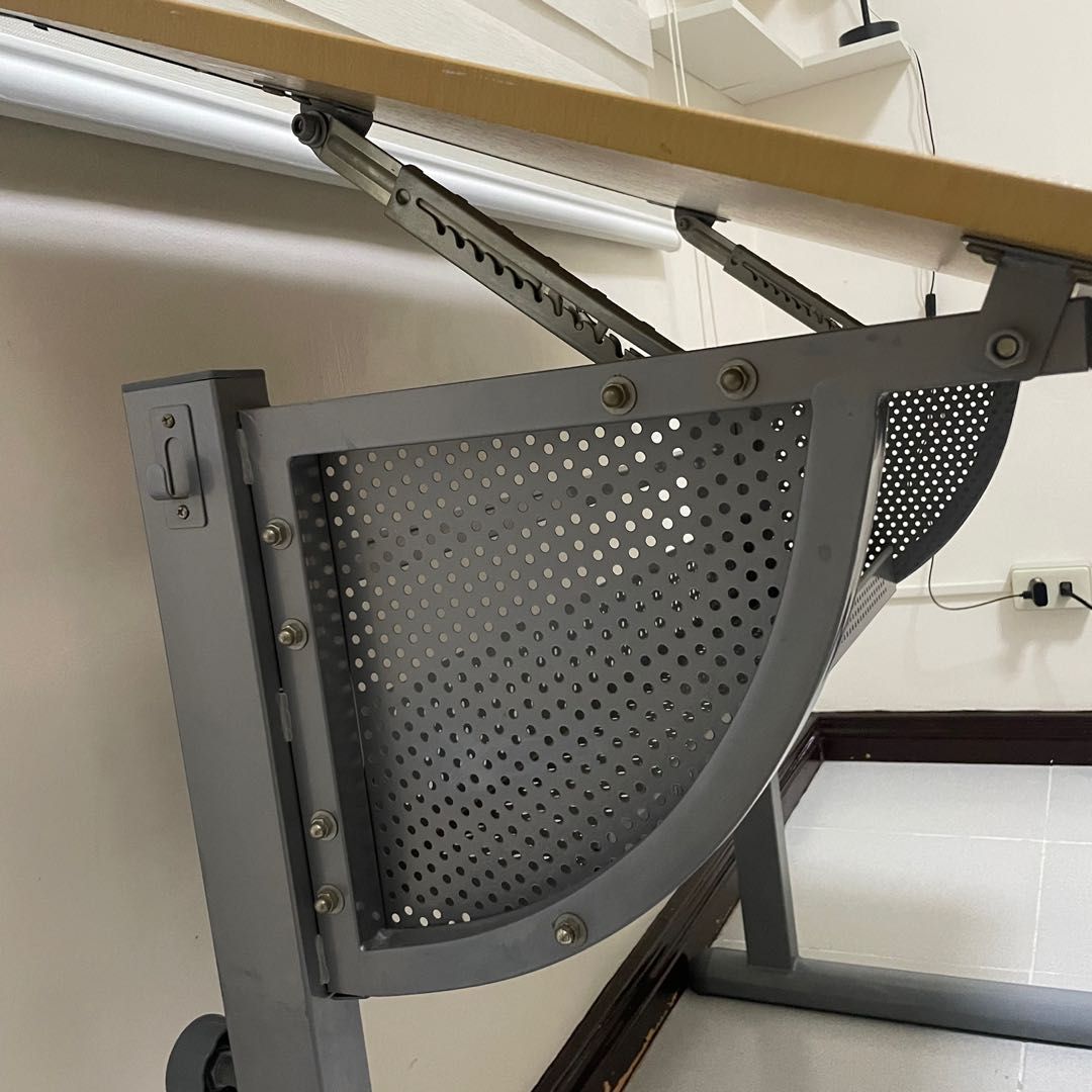 Drafting Table (Manual Lift), Furniture & Home Living, Office Furniture ...