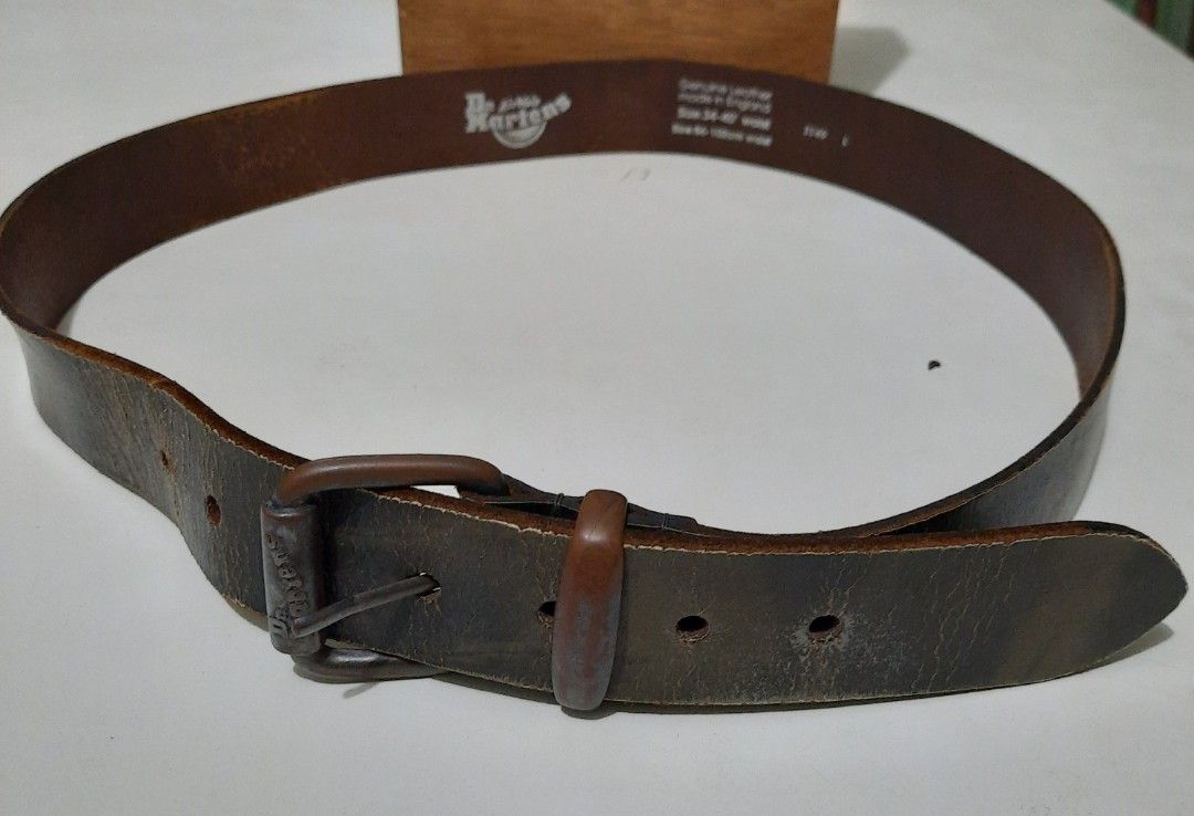 Dr.Martens Men's Leather Belt, Men's Fashion, Watches & Accessories ...