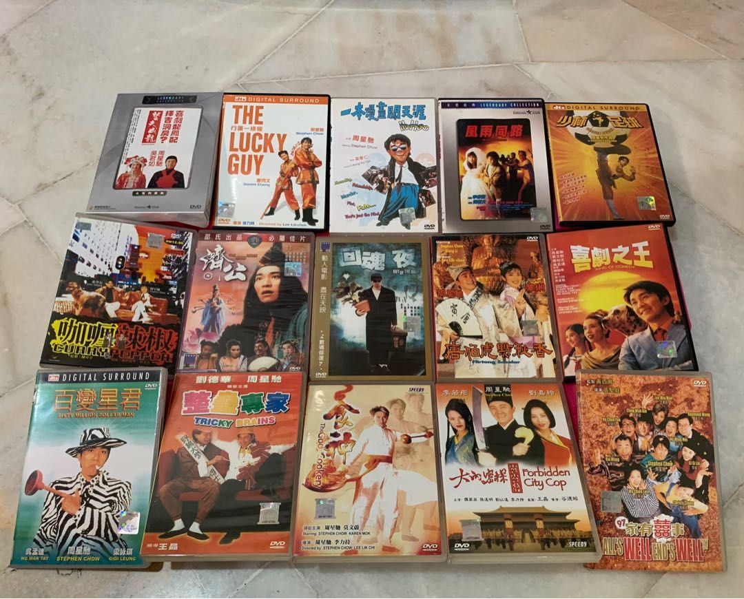 DVD Stephen chow collection, Hobbies & Toys, Music & Media, CDs & DVDs ...