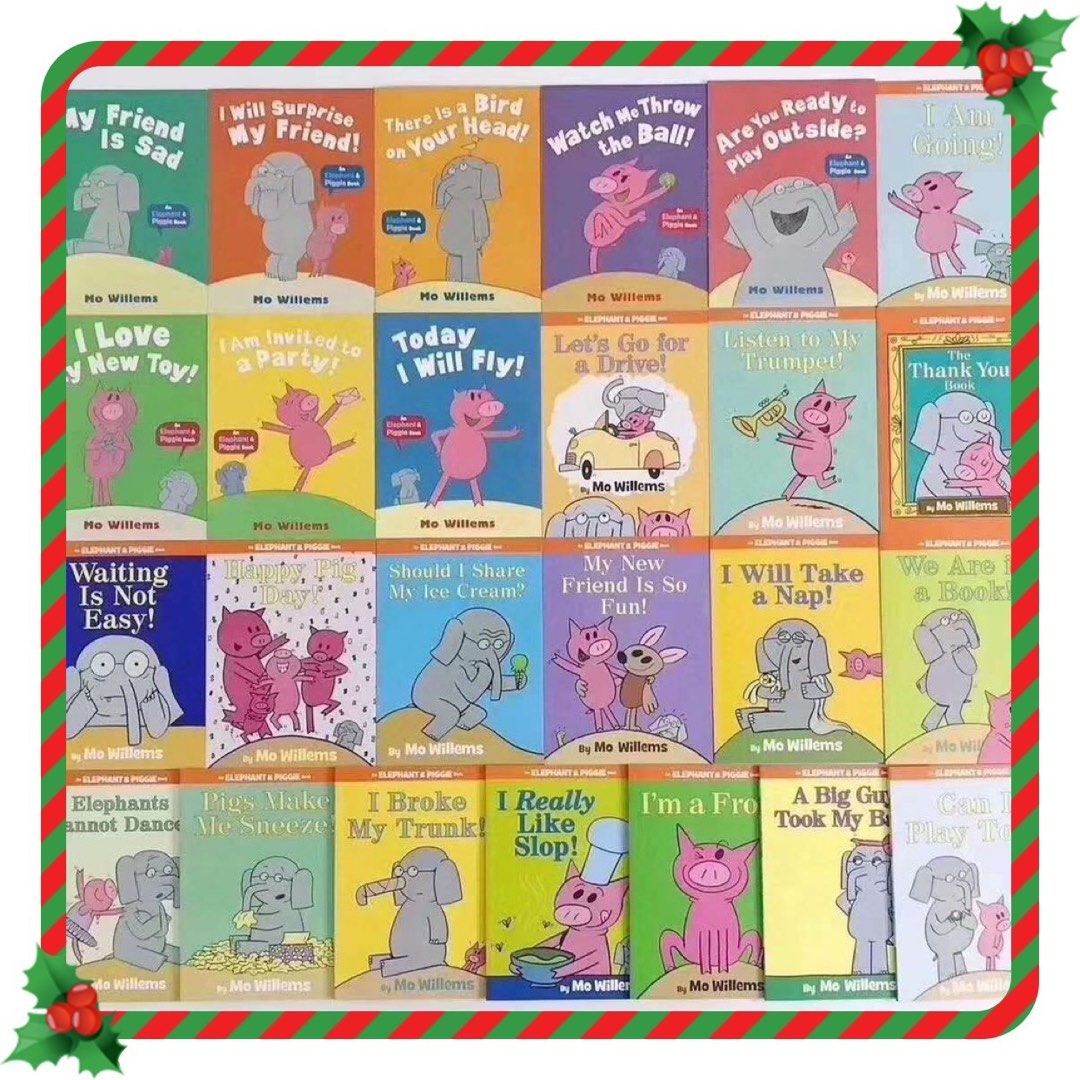 Elephant and piggy (25 books), Hobbies & Toys, Books & Magazines ...