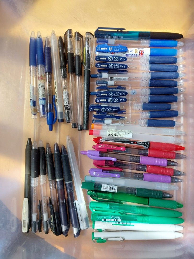 Empty pen casings (ALL for $3), Hobbies & Toys, Stationery & Craft ...