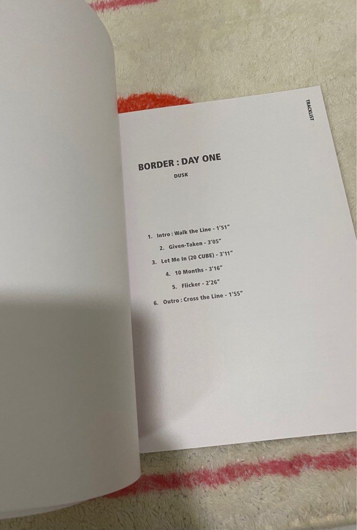 (PC Separate) ENHYPEN Debut Album ‘BORDER: Day One’ (DAWN ver ...