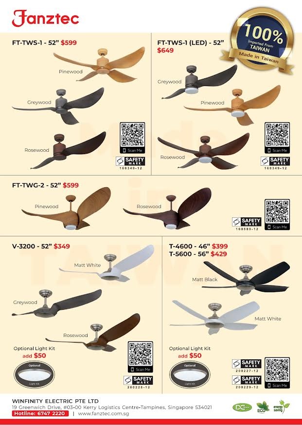 Fanztec Celling fan, Furniture & Home Living, Lighting & Fans, Fans on ...