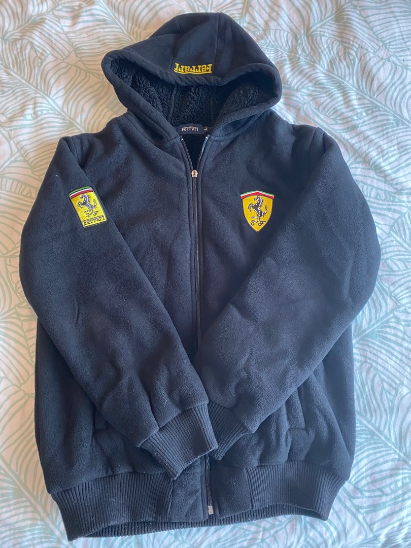 Ferrari Winter Jacket, Men's Fashion, Coats, Jackets and Outerwear on ...