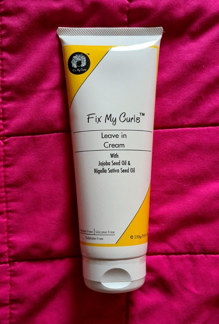 Fix My Curls - Leave in Cream + Hair Butter, Beauty & Personal Care ...
