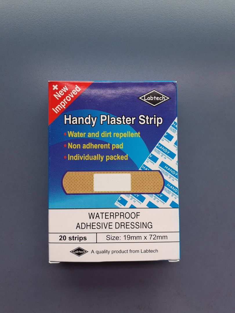 Brand New Labtech Waterproof Adhesive Dressing Plaster Strips (20 ...