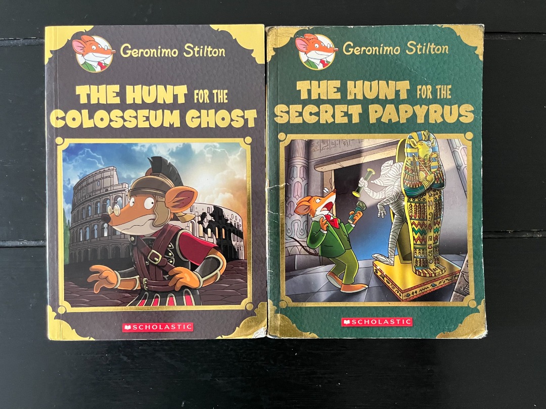 Geronimo Stilton -- 2 Limited Edition, Hobbies & Toys, Books ...