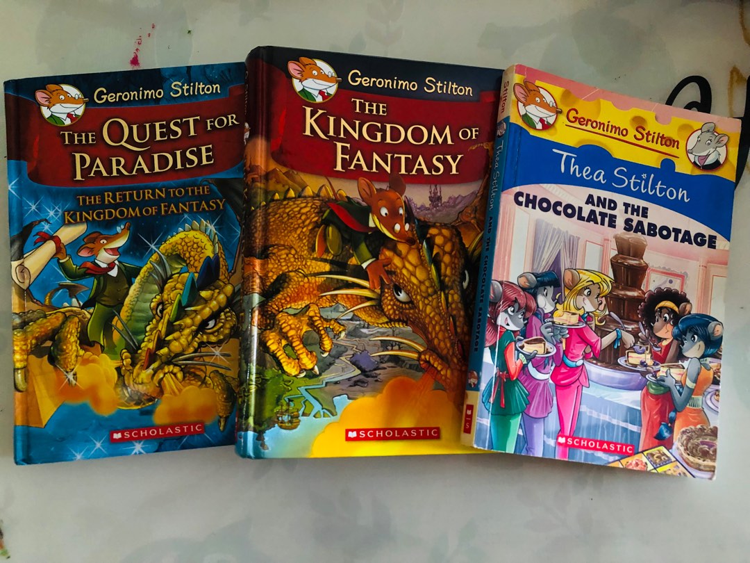 Geronimo Stilton [Bundle of 3], Hobbies & Toys, Books & Magazines ...