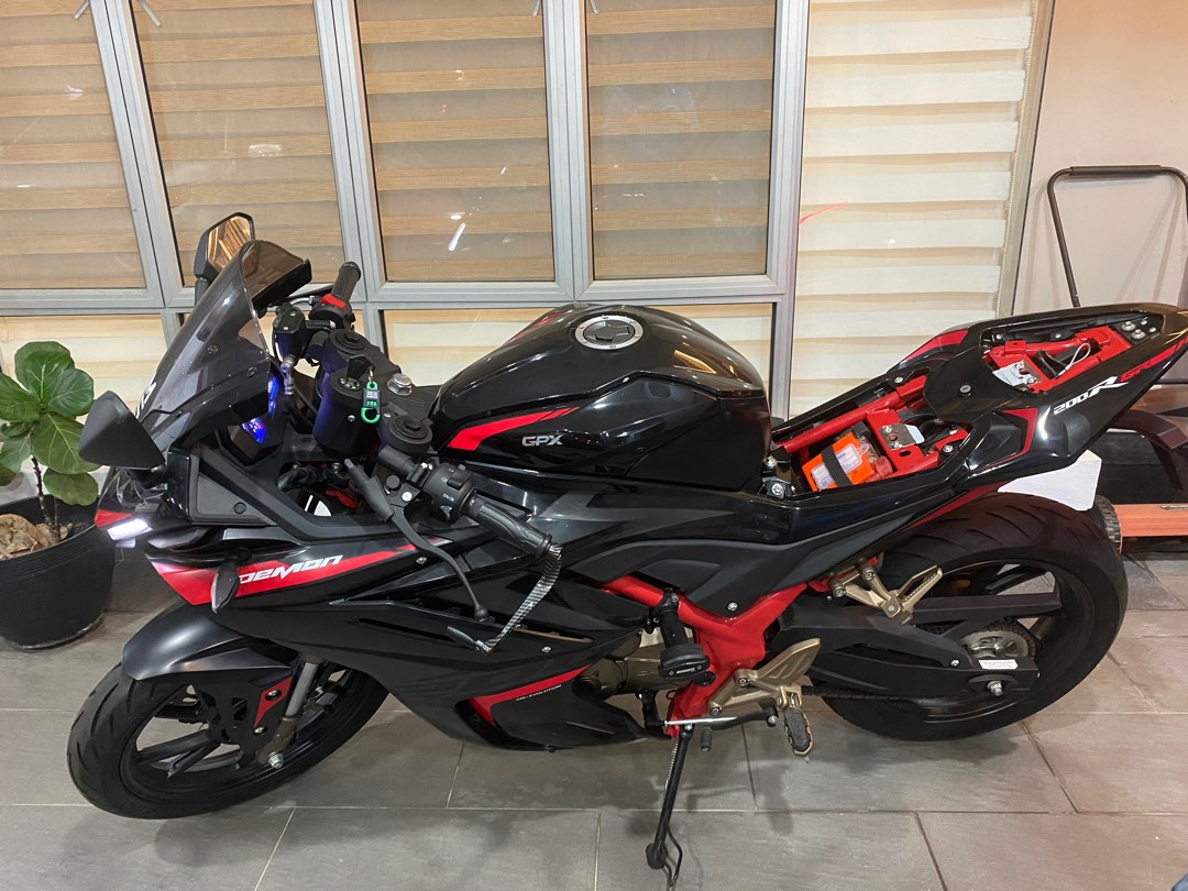 GPX Demon GR200R, Motorbikes on Carousell