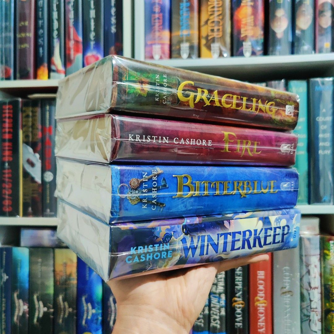 Graceling Series by Kristin Cashore (Graceling Realm 1-4 HARDBOUND ...