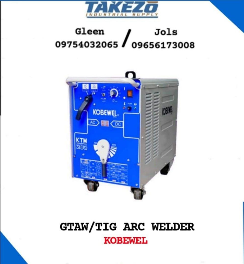 GTAW / TIG ARC WELDER, Commercial & Industrial, Construction Tools & Equipment on Carousell