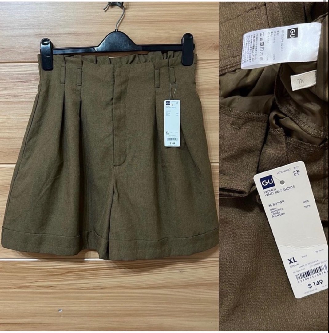 Gu short brandnew with tag, Women's Fashion, Bottoms, Shorts on Carousell