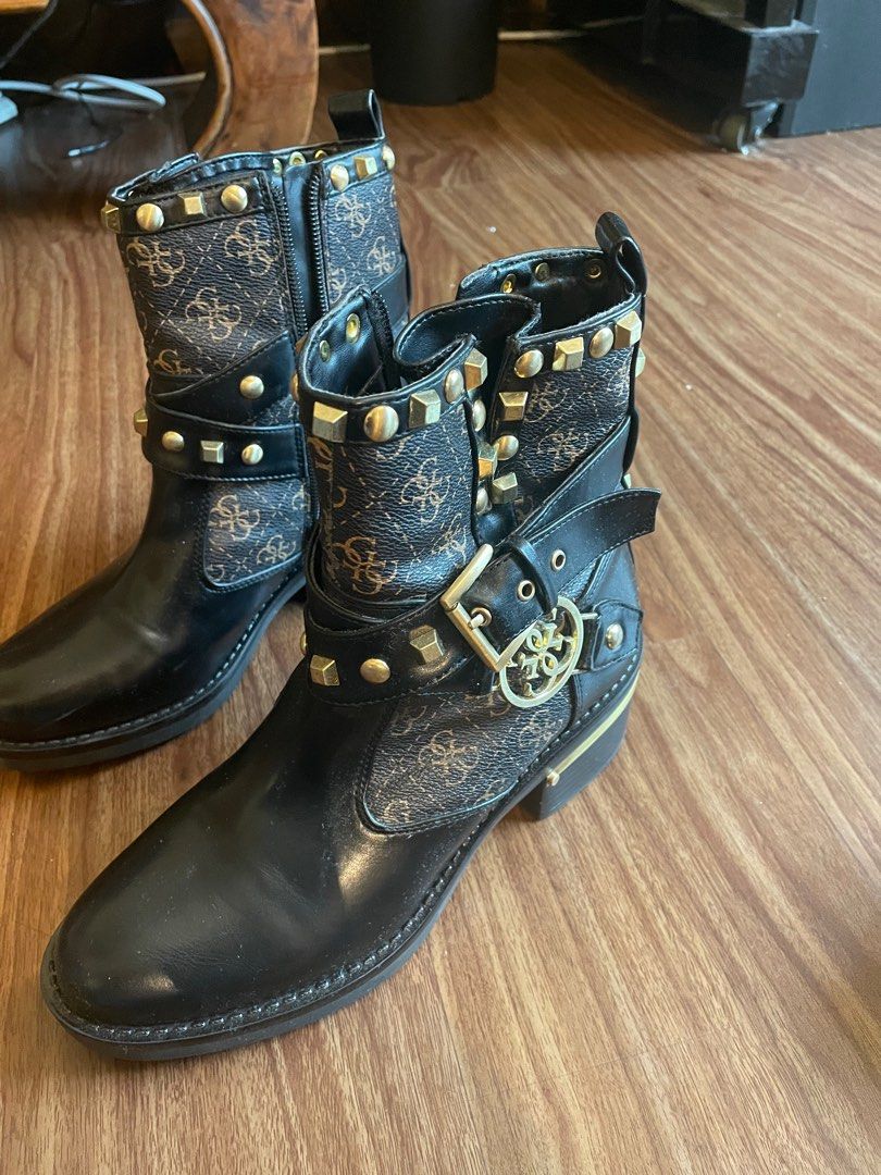 Guess Boots, Women's Fashion, Footwear, Boots on Carousell